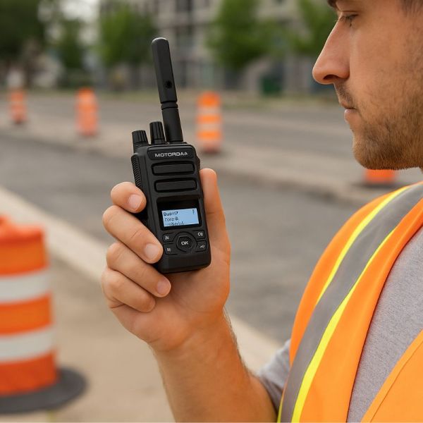 Motorola R5 UHF LKP com Display | Rádio Profissional DMR UHF