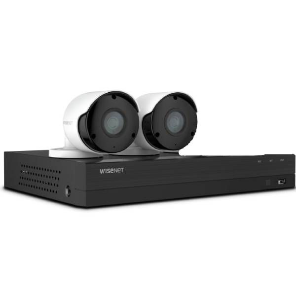 Wisenet 8x4 All-in-one 4K Camera Kit 8-channel Video, 55% OFF